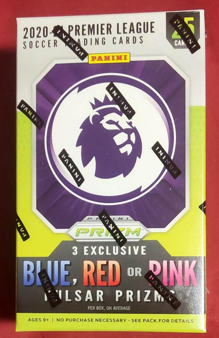 Panini Prizm 2020-21 Premier League Soccer Cereal Box, Hobbies & Toys ...