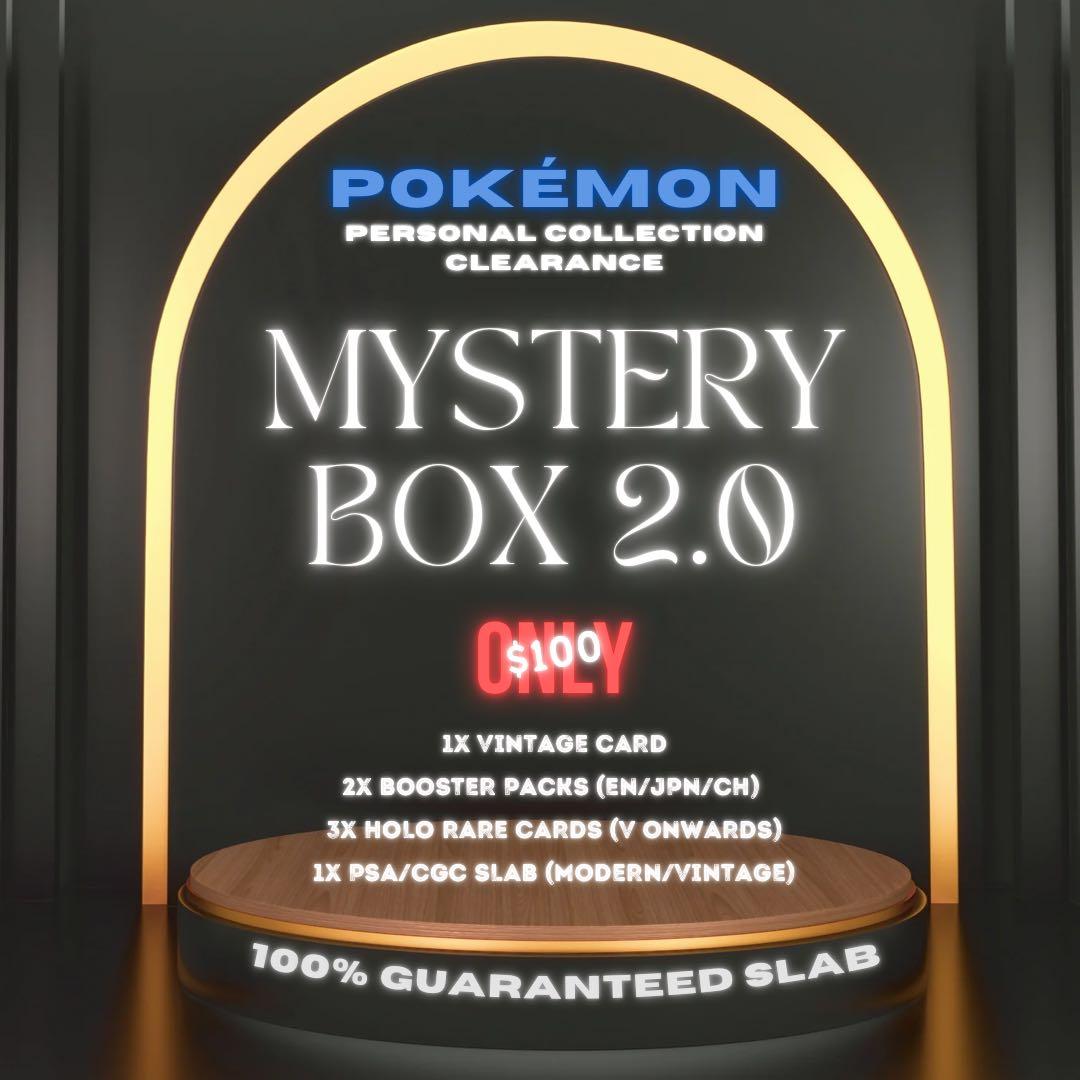 Pokemon Mystery Box 2.0 (SLAB GUARANTEED), Hobbies & Toys, Toys & Games ...