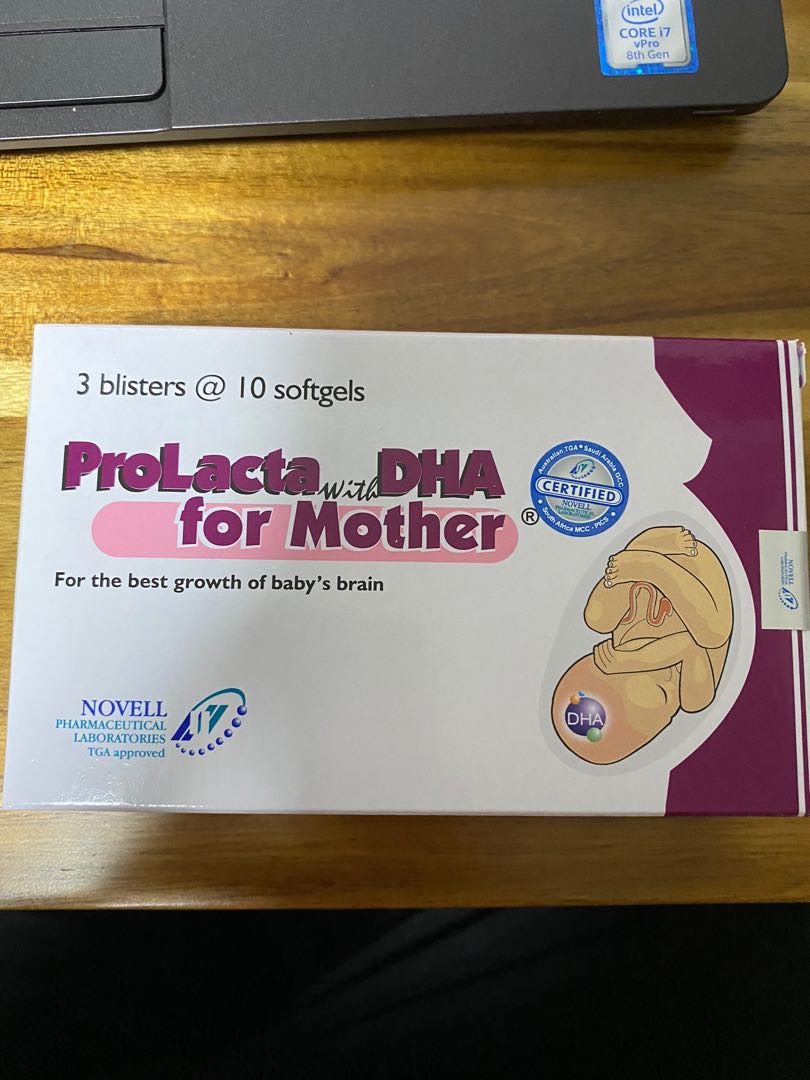 ProLacta with DHA, Health & Nutrition, Health Supplements, Vitamins ...