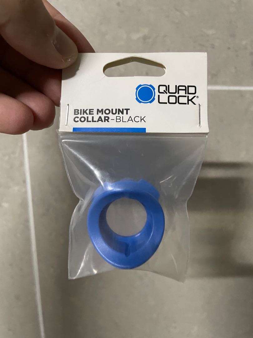 Quadlock Stem Collar Original Blue, Sports Equipment, Bicycles & Parts ...