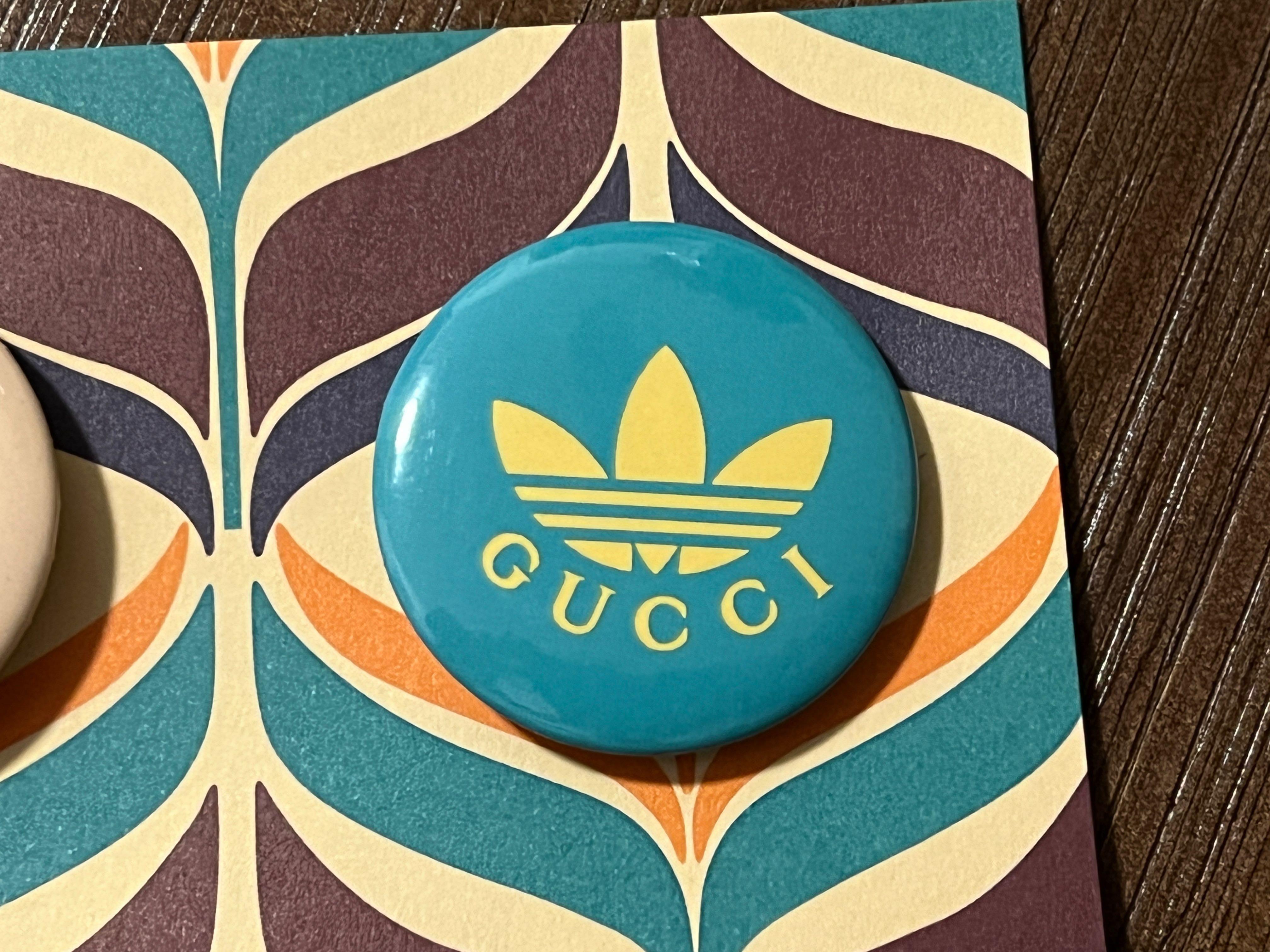 [Rare] - Gucci x Adidas Pin (Limited Edition), Luxury, Accessories on ...