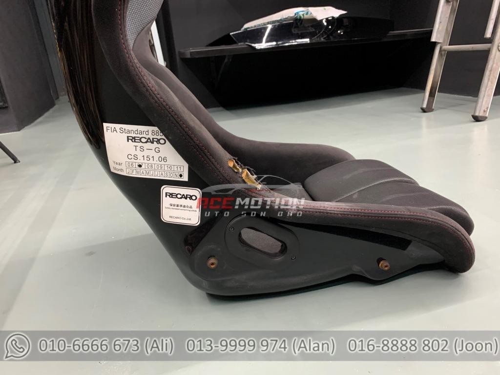RECARO TSG FULL BUCKET SEAT FOR SALE, Auto Accessories on Carousell