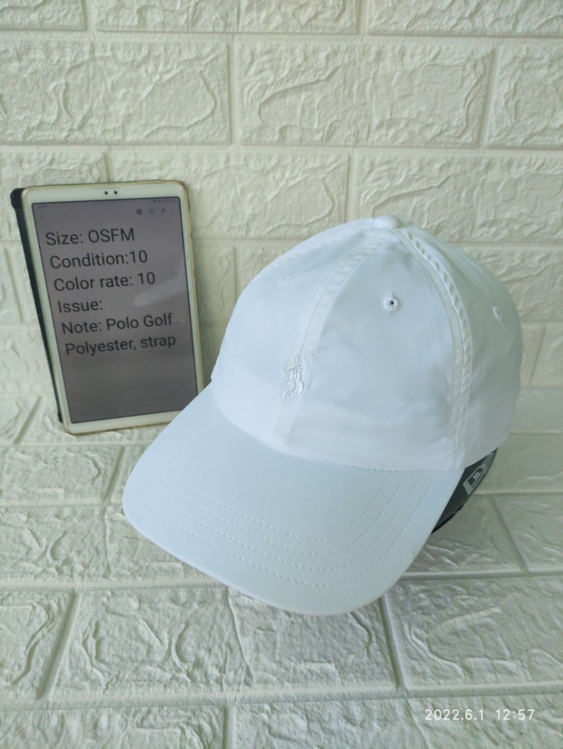 RL pony all white, Men's Fashion, Watches & Accessories, Caps & Hats on ...