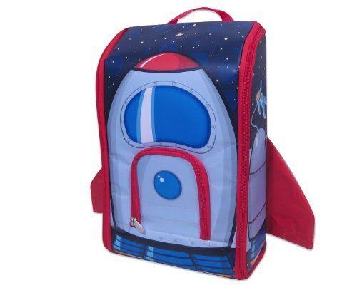 Rocket ship backpack, Babies & Kids, Babies & Kids Fashion on Carousell