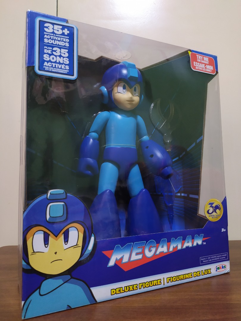 Rockman Megaman Deluxe 30th Anniversary Jakks Pacific, Hobbies & Toys ...