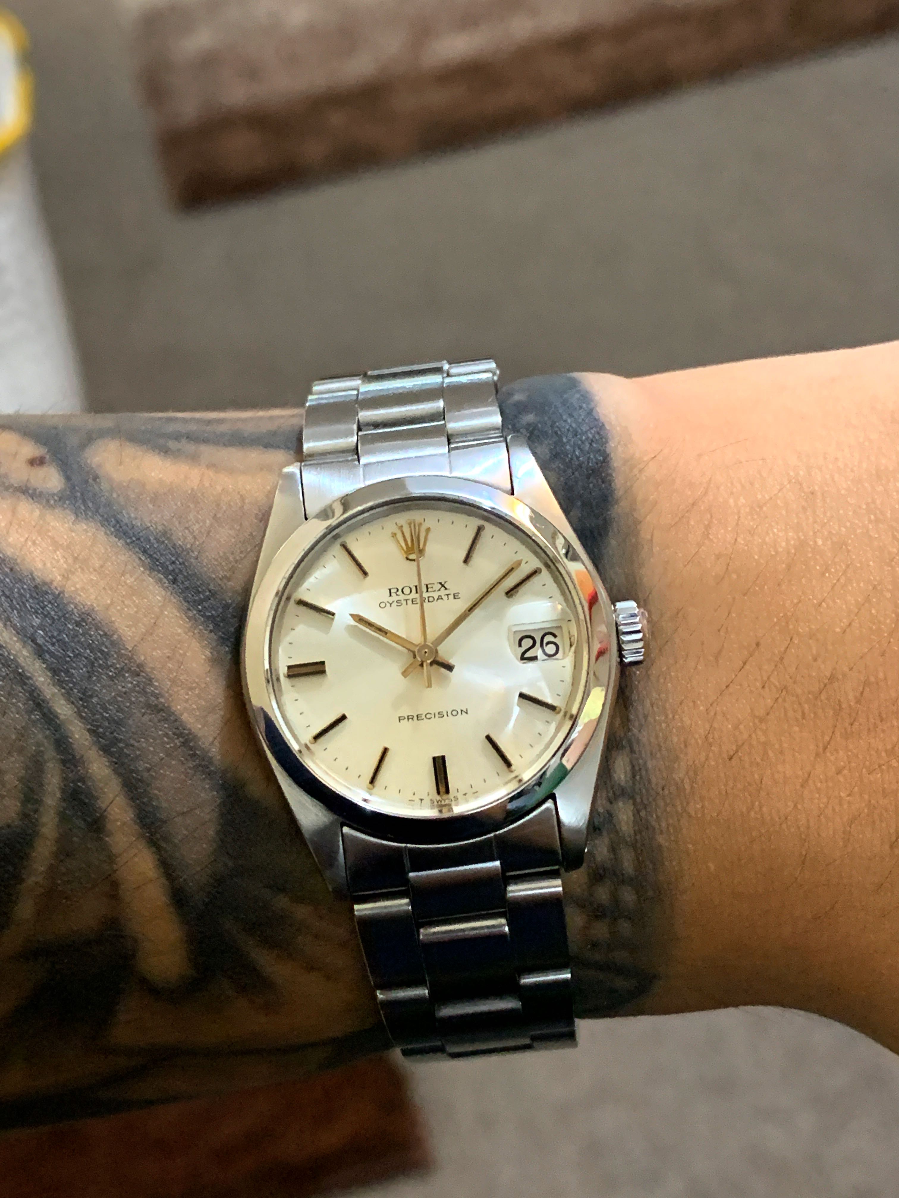 Rolex 6466 Precision, Luxury, Watches on Carousell