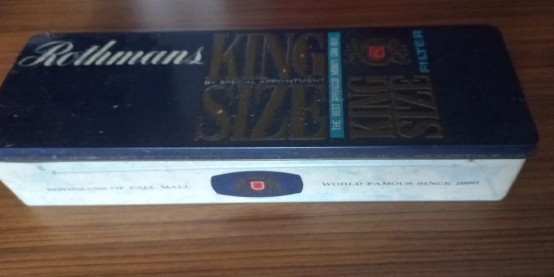 Rothmans Cigarettes Metal box, Hobbies & Toys, Collectibles ...