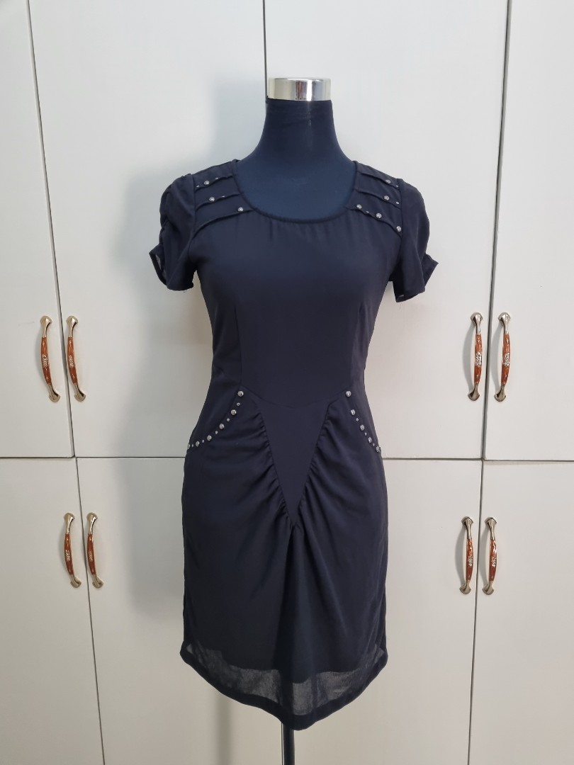 Samlin Ladies Black Dress, Women's Fashion, Dresses & Sets, Dresses on ...