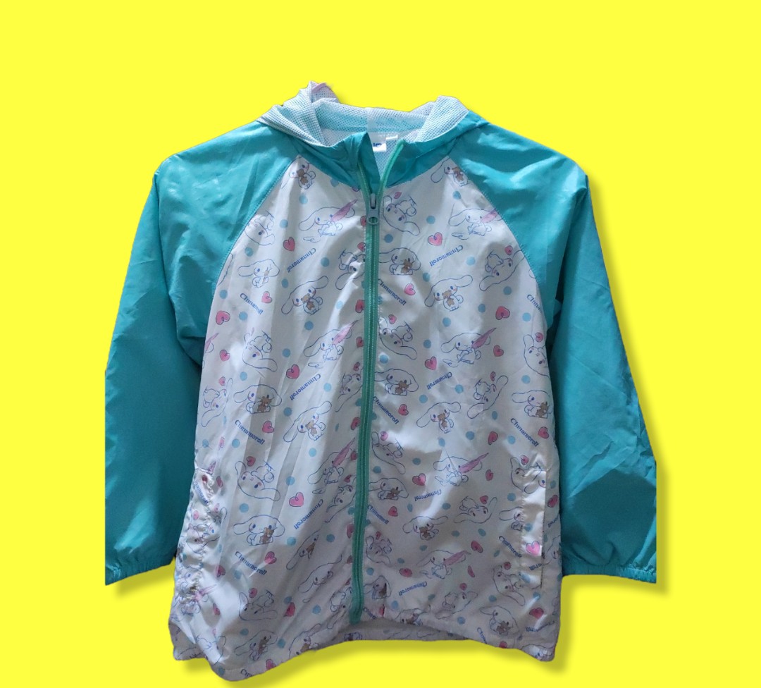 Sanrio Windbreaker Jacket Cinnamoroll for Kids, Babies & Kids, Babies ...