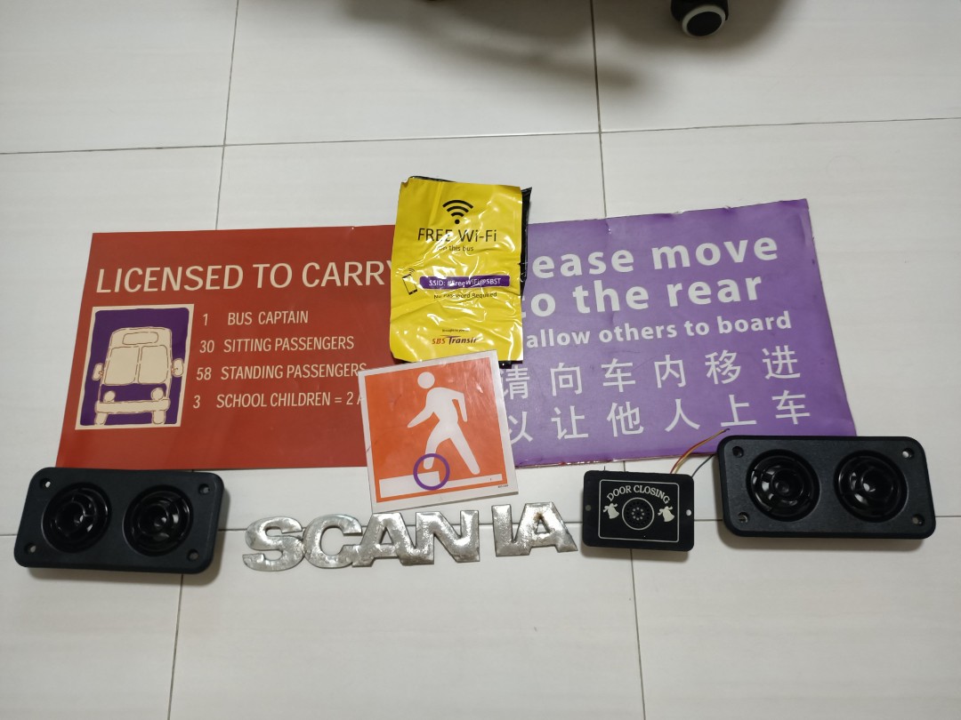 (FREE STICKER)SBS Bus parts starter pack, Hobbies & Toys, Memorabilia ...