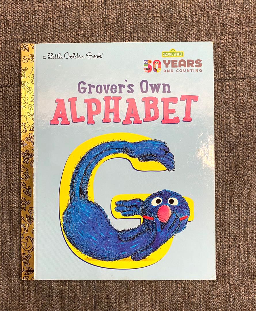 Sesame Street Grover's Own Alphabet, Hobbies & Toys, Books & Magazines ...