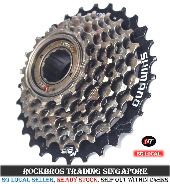 Shimano freewheel 7 speed freewheel MF-TZ500-7 compatible with MF-TZ21 ...