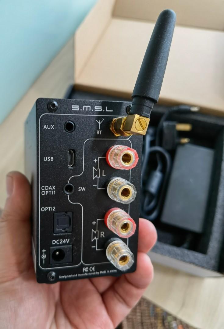 Smsl AD18 Bluetooth dac amplifier, Audio, Soundbars, Speakers ...