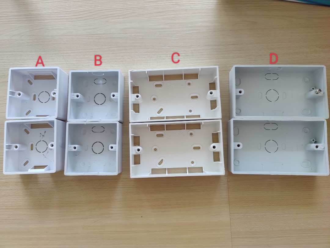 Socket box switch box, TV & Home Appliances, Electrical, Adaptors ...