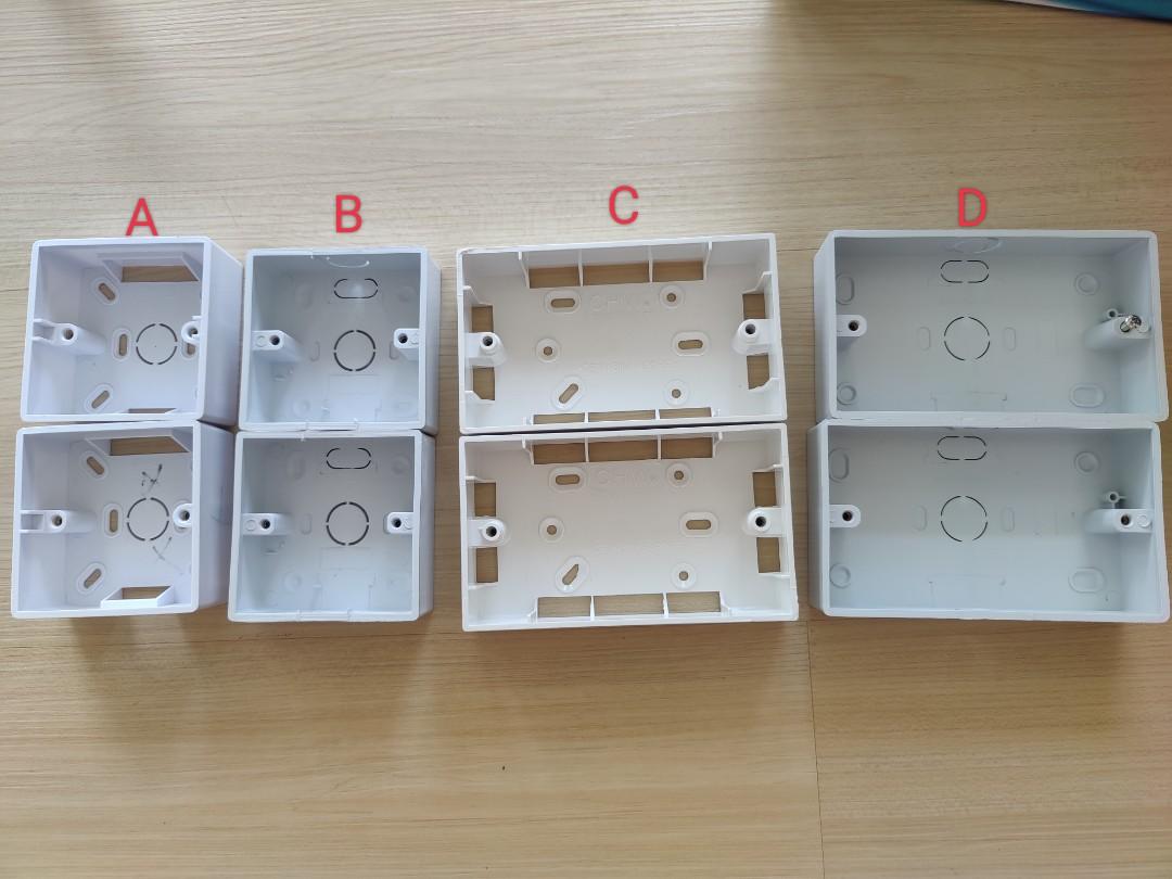 Socket box switch box, TV & Home Appliances, Electrical, Adaptors ...