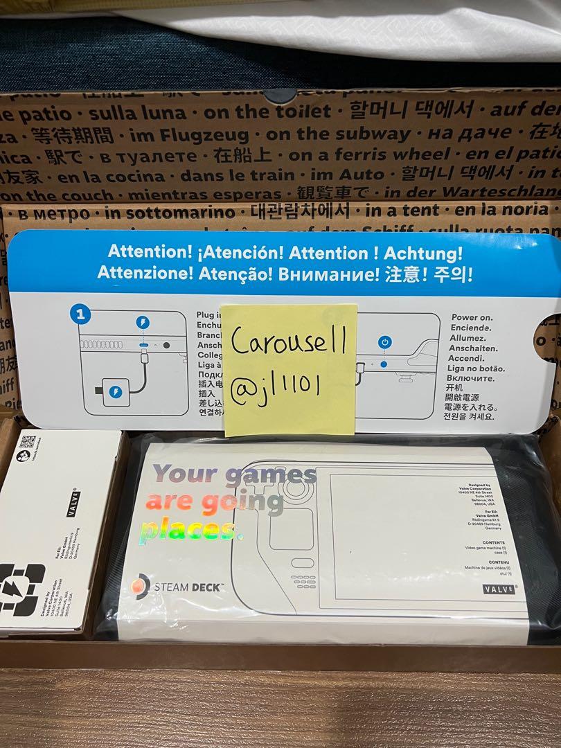 [Cheapest] Steam Deck Pre-order [~8-12 days], Video Gaming, Video Game Consoles, Others on Carousell