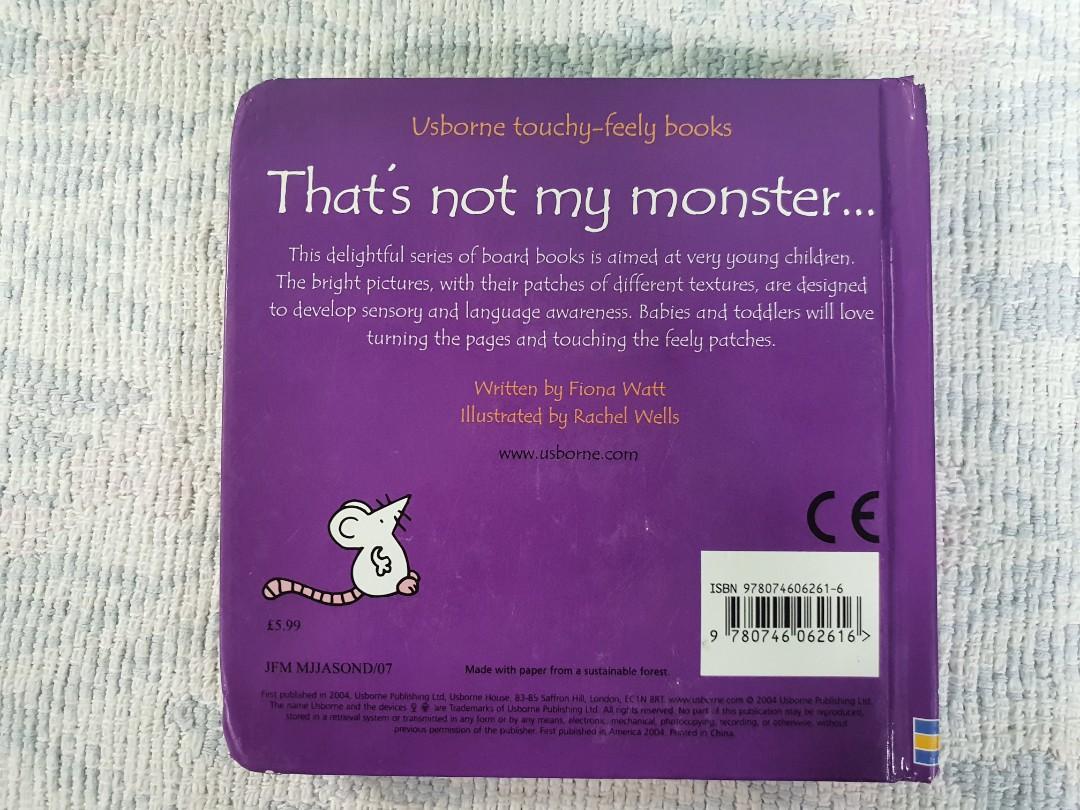 That's Not My Monster, Hobbies & Toys, Books & Magazines, Children's ...
