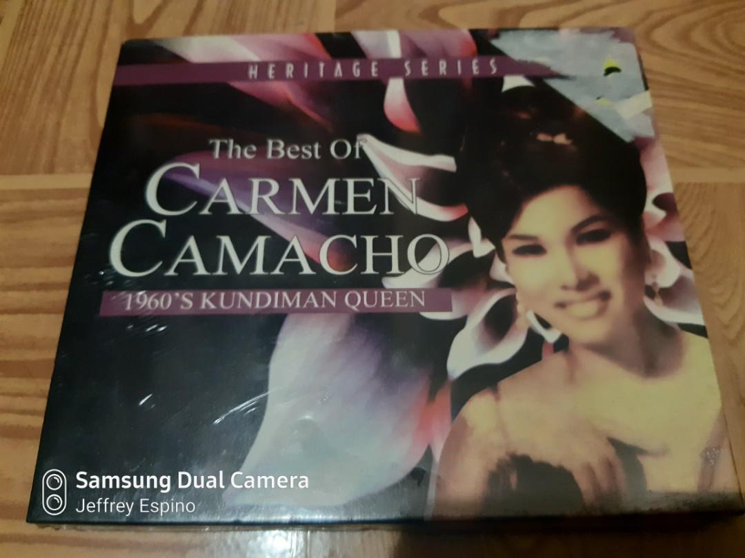 The Best of Carmen Camacho 1960 Kundiman Queen opm cd Heritage Series ...