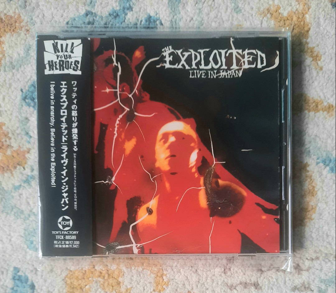 The Exploited - Live In Japan CD, Hobbies & Toys, Music & Media, CDs ...