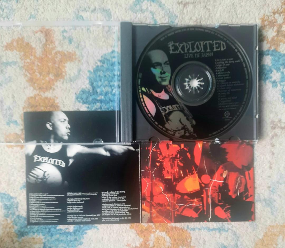 The Exploited - Live In Japan CD, Hobbies & Toys, Music & Media, CDs ...