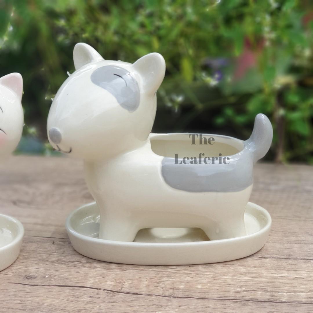 The Leaferie Simba plant pot . Flowerpot . Ceramic planter . Plants ...
