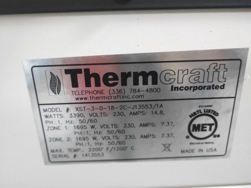 ThermCraft Incorporated eXpress-Line Box Furnace with controller For ...