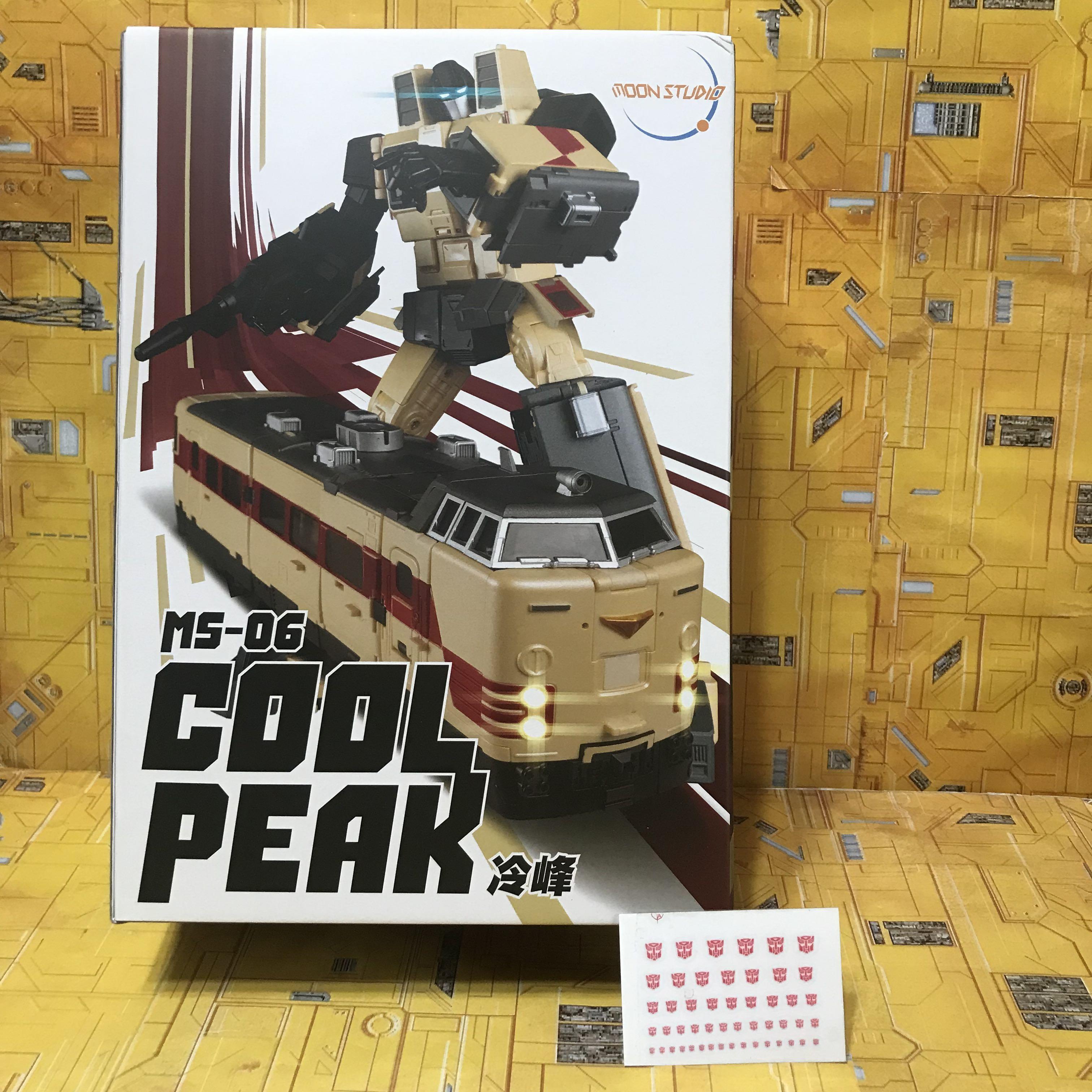 Transformers Moon Studio - MS-06 MS06 Cool Peak (Part of Radiatron Combiner Team )(MISB) plus ...