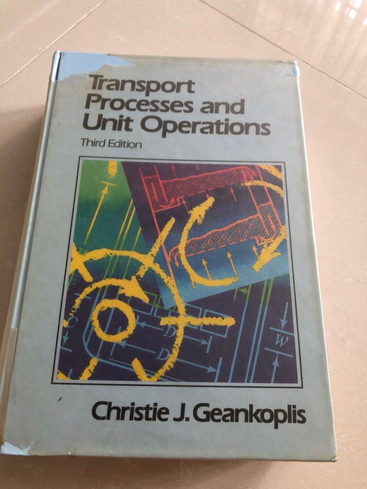 Transport Process and unit operations, Hobbies & Toys, Books ...