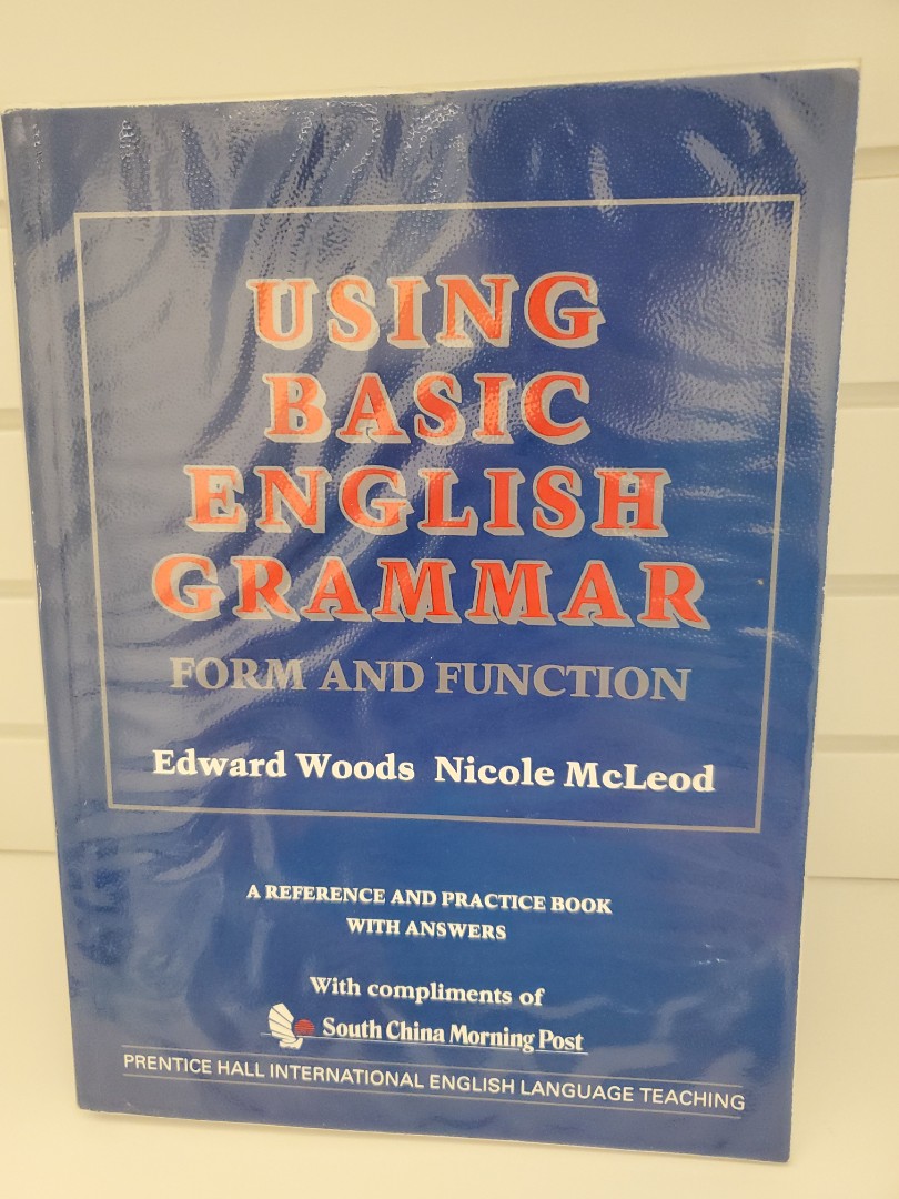 Using Basic English Grammar - forms and function, 興趣及遊戲, 書本 & 文具, 教科書 ...