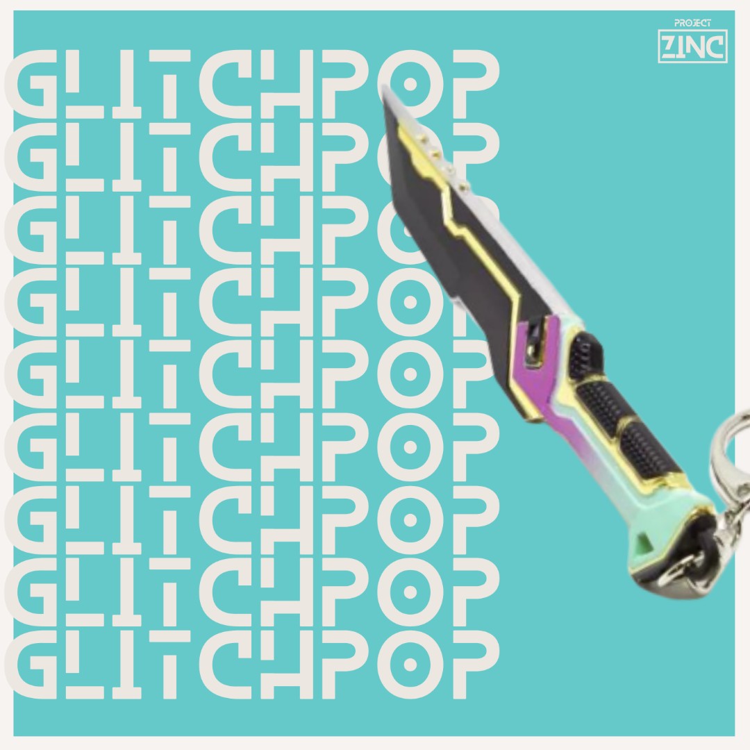 Valorant Glitchpop Dagger Metal Keychain, Video Gaming, Gaming ...