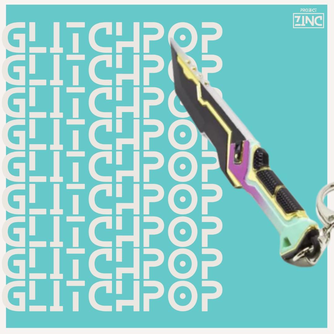 Valorant Glitchpop Dagger Metal Keychain, Video Gaming, Gaming ...