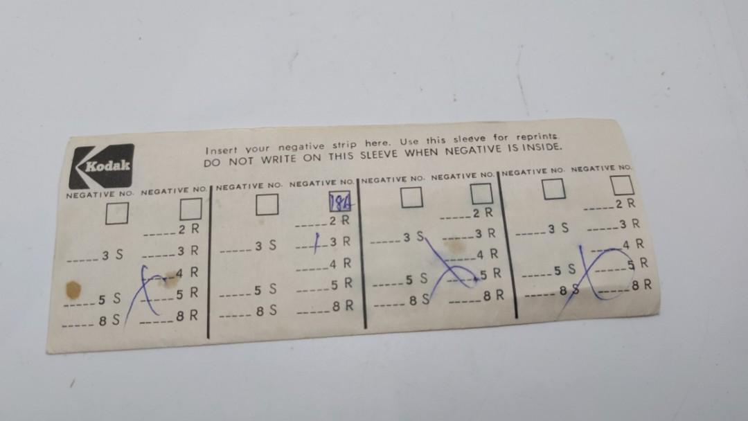 Vintage Collectible Kodak Negative Paper Sleeve Collection, Hobbies ...