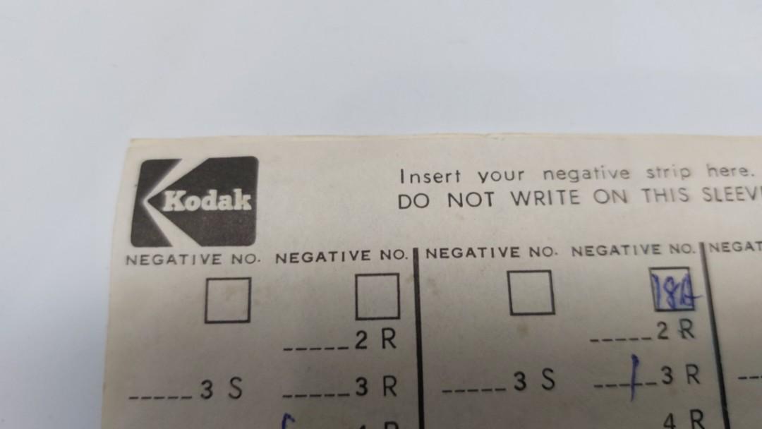 Vintage Collectible Kodak Negative Paper Sleeve Collection, Hobbies ...
