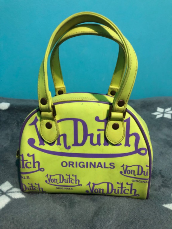 Von Dutch Mini Bowling Bag, Women's Fashion, Bags & Wallets, Purses ...