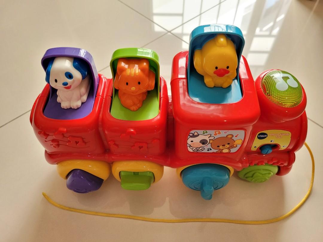 Vtech Pop Up Friend Train, Hobbies & Toys, Toys & Games on Carousell