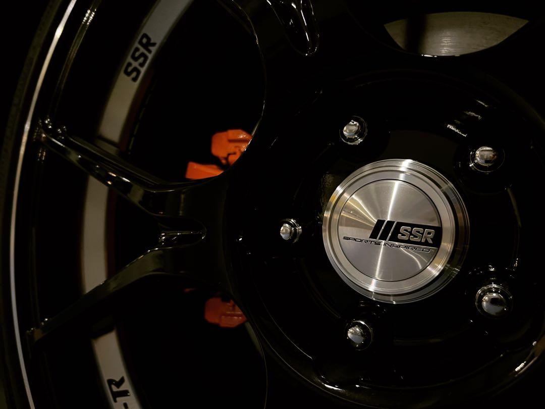 18” SSR GTX02 Rims wheels 8.5, Car Accessories, Tyres & Rims on Carousell