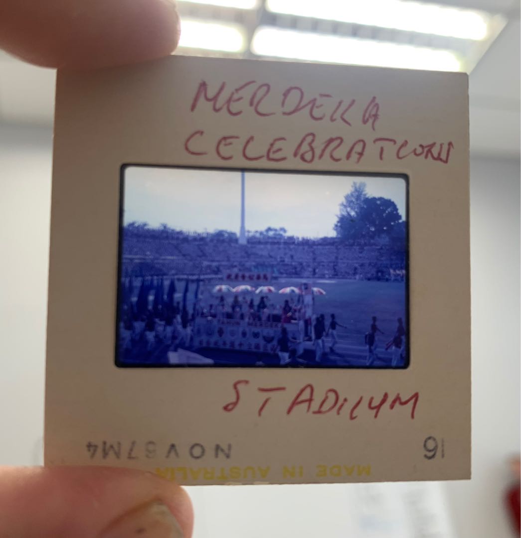 2 x Merdeka Celebrations Slides RM100, post add RM10, Hobbies & Toys ...