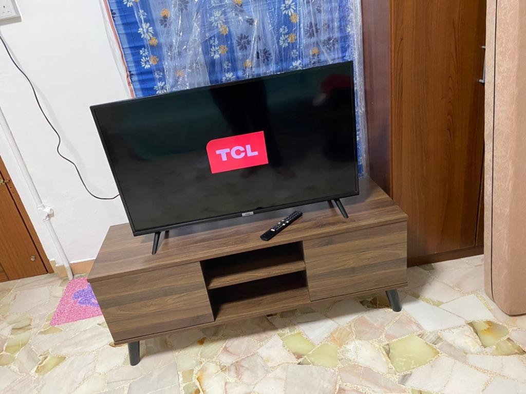 4 Feet TV Console | Display Cabinet, Furniture & Home Living, Furniture ...
