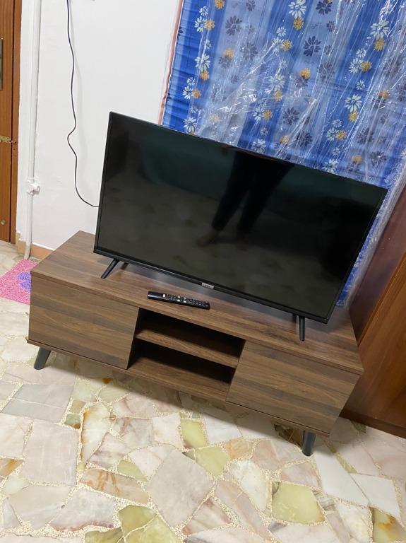 4 Feet TV Console | Display Cabinet, Furniture & Home Living, Furniture ...