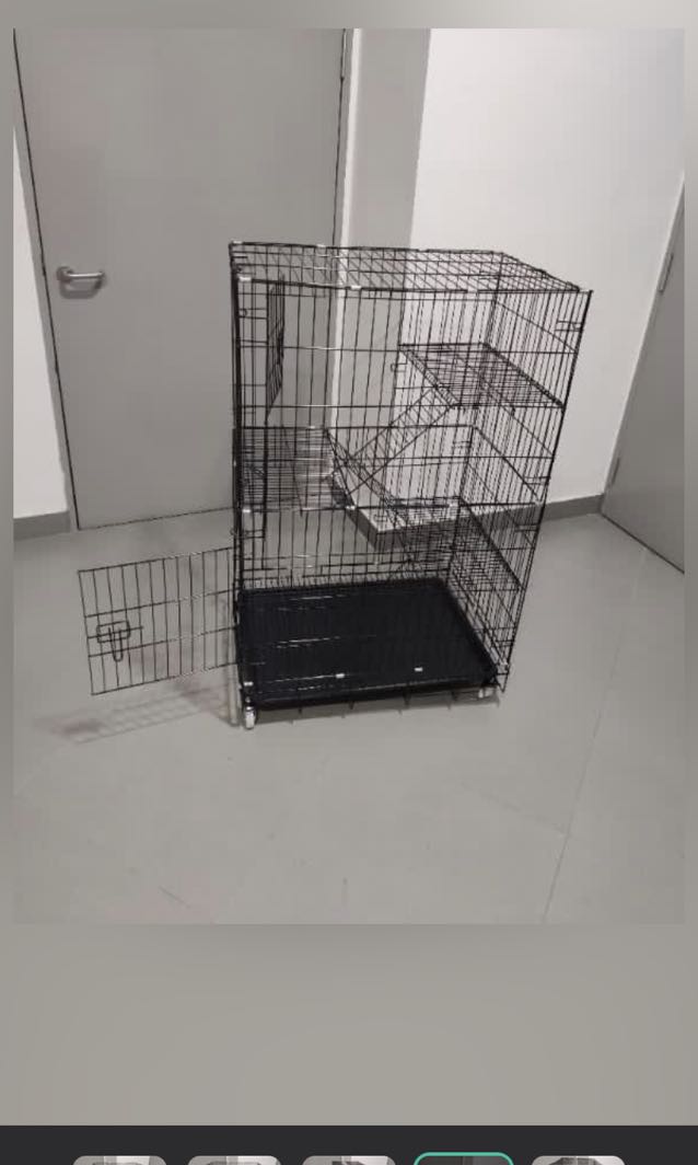 4 tier cat cage ( with wheels), Pet Supplies, Homes & Other Pet ...