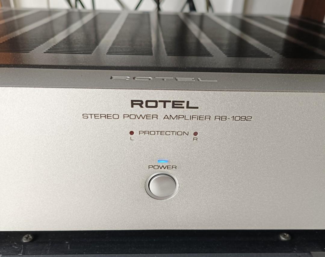 500Watts Per Channel, Rotel RB-1092 Stereo PowerAmp., Audio, Soundbars ...