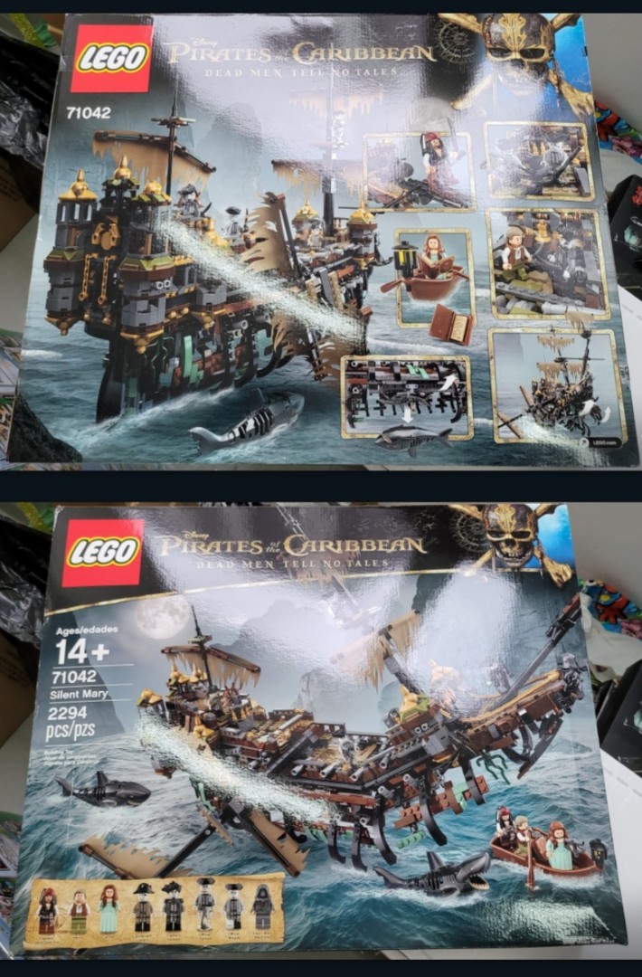 71042 全新 LEGO 樂高 Pirates of The Caribbean Silent Mary 71042, 興趣及遊戲, 玩具 ...