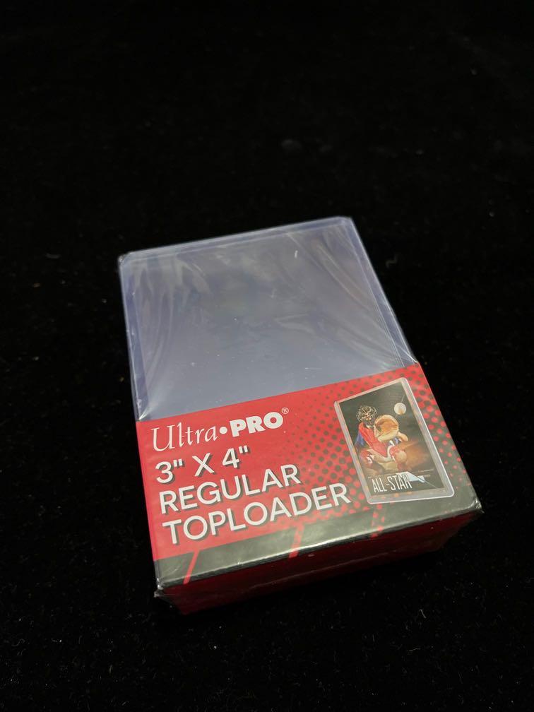 美國 USA Ultra Pro 原裝 35pt 卡套 卡夾 US Ultrapro Toploader 25個 for 1 pack toploaders Regular 3x4 size ...