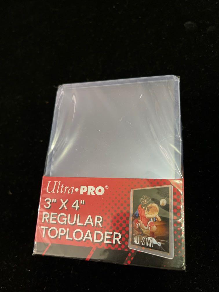 美國 USA Ultra Pro 原裝 35pt 卡套 卡夾 US Ultrapro Toploader 25個 for 1 pack toploaders Regular 3x4 size ...