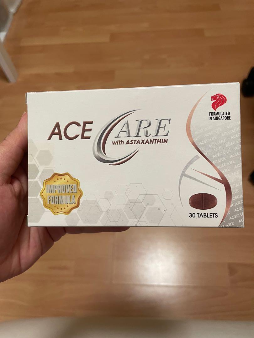 Ace Care with Astaxanthin, Health & Nutrition, Health Supplements ...