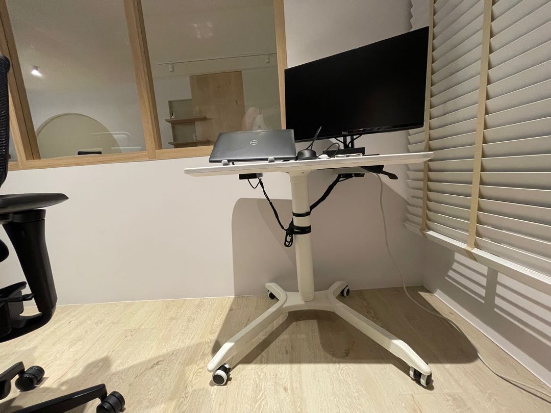 Adjustable & moveable study table, Furniture & Home Living, Furniture ...