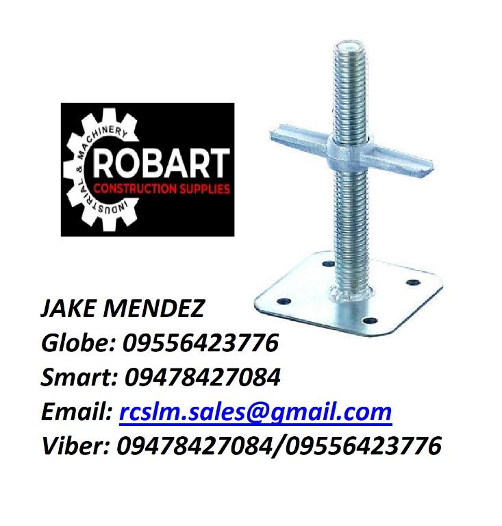 ADJUSTABLE BASE JACK, Commercial & Industrial, Construction Tools ...
