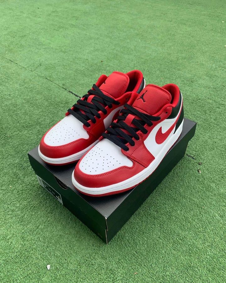 Air Jordan 1 Low Reverse Bred Toe (11 US), Men's Fashion, Footwear ...