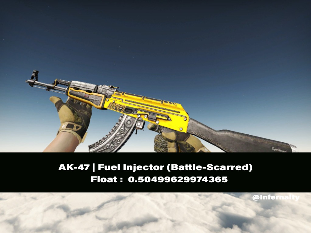 AK-47 Fuel Injector BS CSGO SKINS KNIVES, Video Gaming, Gaming ...