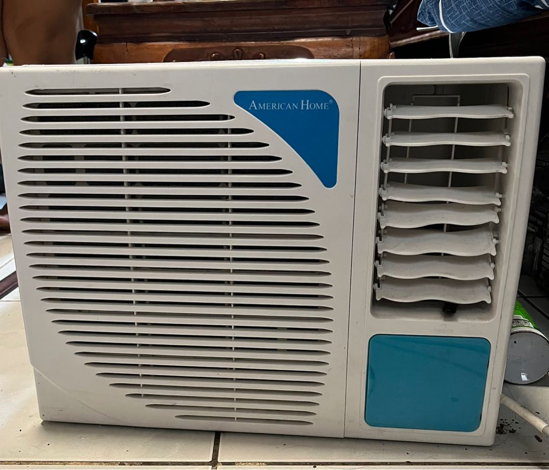 American Home 1 HP Air Conditioning Unit (Aircon), TV & Home Appliances ...